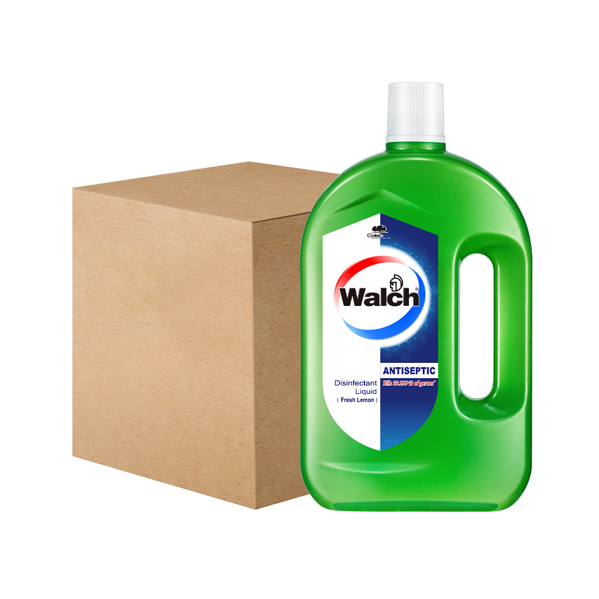 [Carton] Walch Antiseptic Disinfectant - Fresh Lemon | NTUC FairPrice