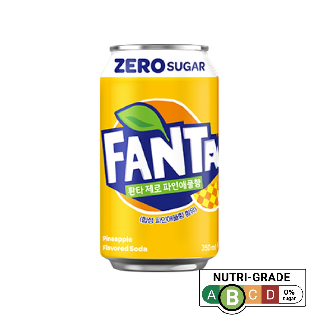 Fanta Zero Sugar - Pineapple | NTUC FairPrice