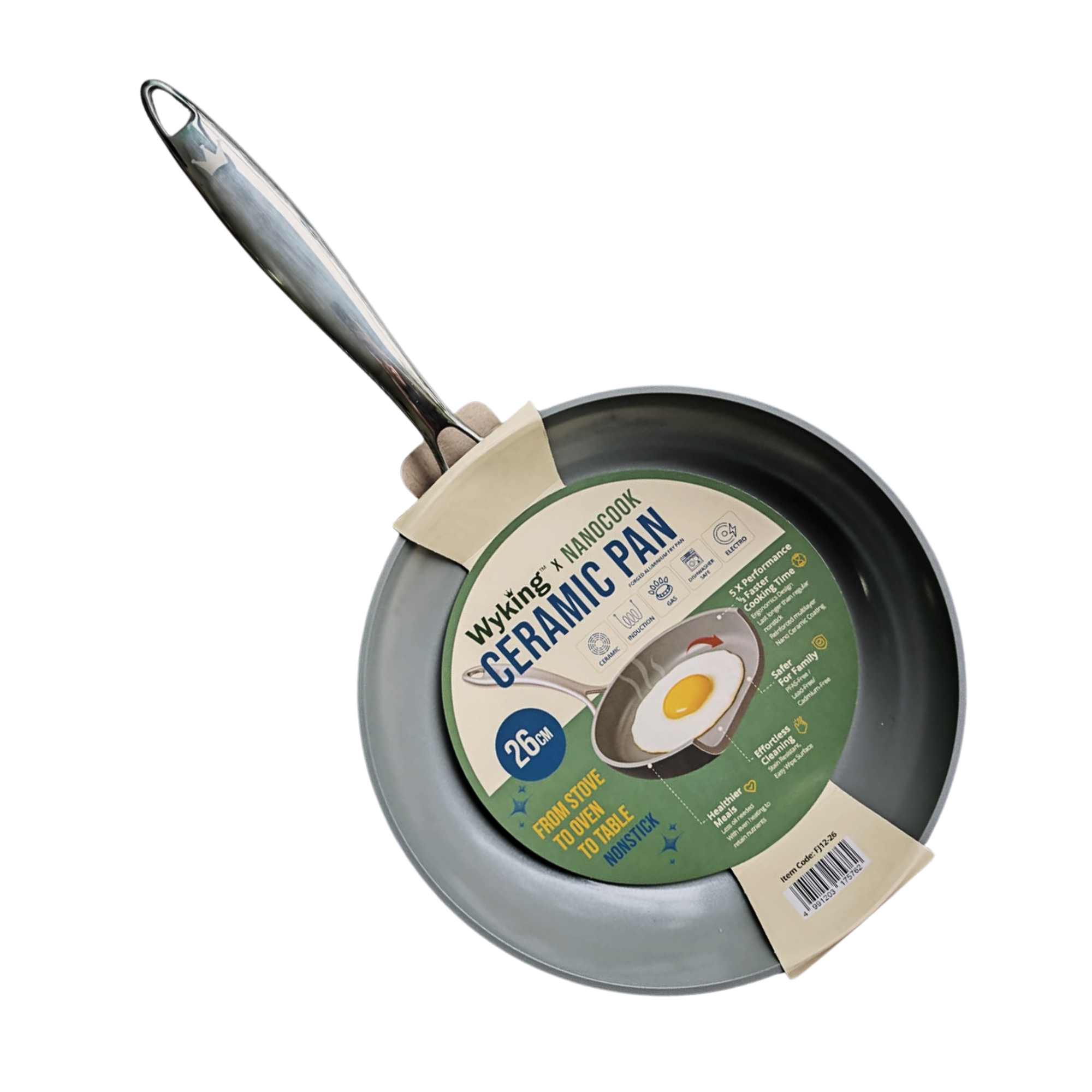 Wyking Nanocook Ceramic Induction Fry Pan | NTUC FairPrice