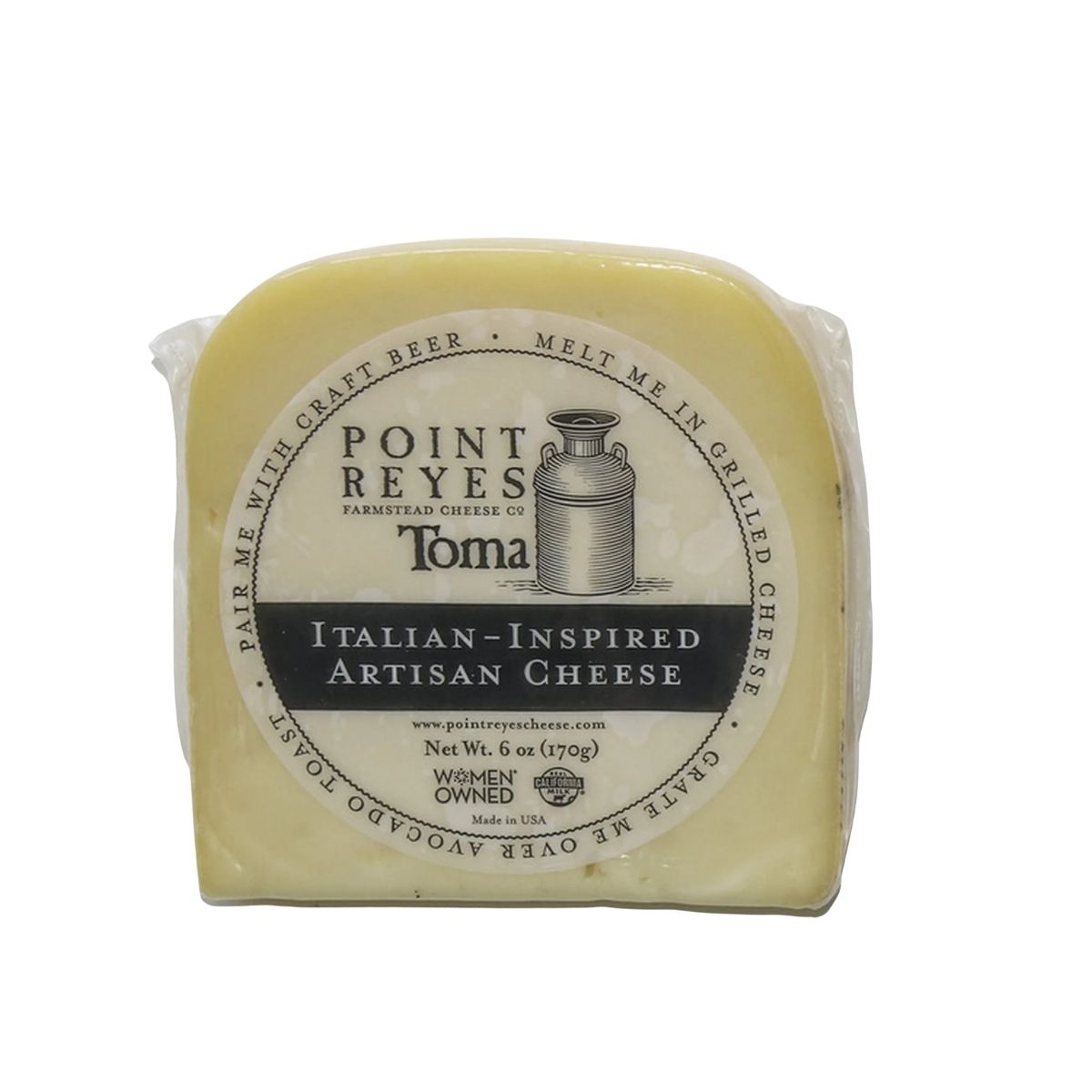 Point Reyes Toma Cheese Wedge - Original | NTUC FairPrice