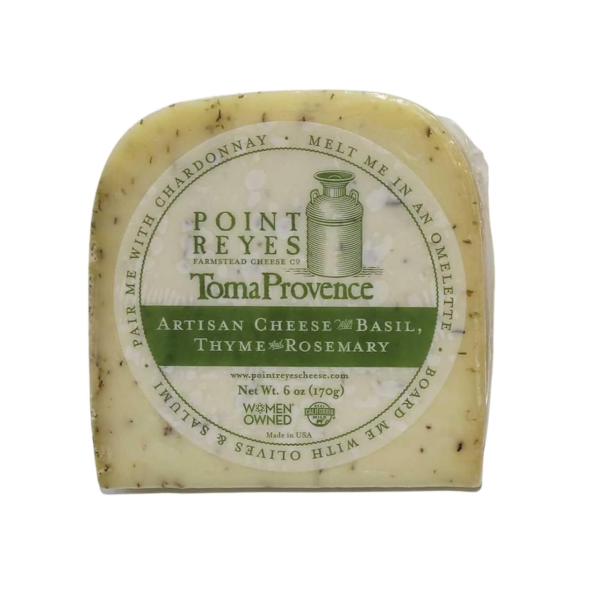 Point Reyes Toma Cheese Wedge - Provence (Herbs de Provence) | NTUC ...