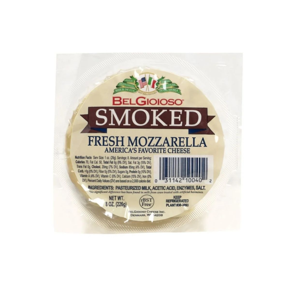 Belgioioso Fresh Mozzarella Cheese Ball - Smoked | NTUC FairPrice