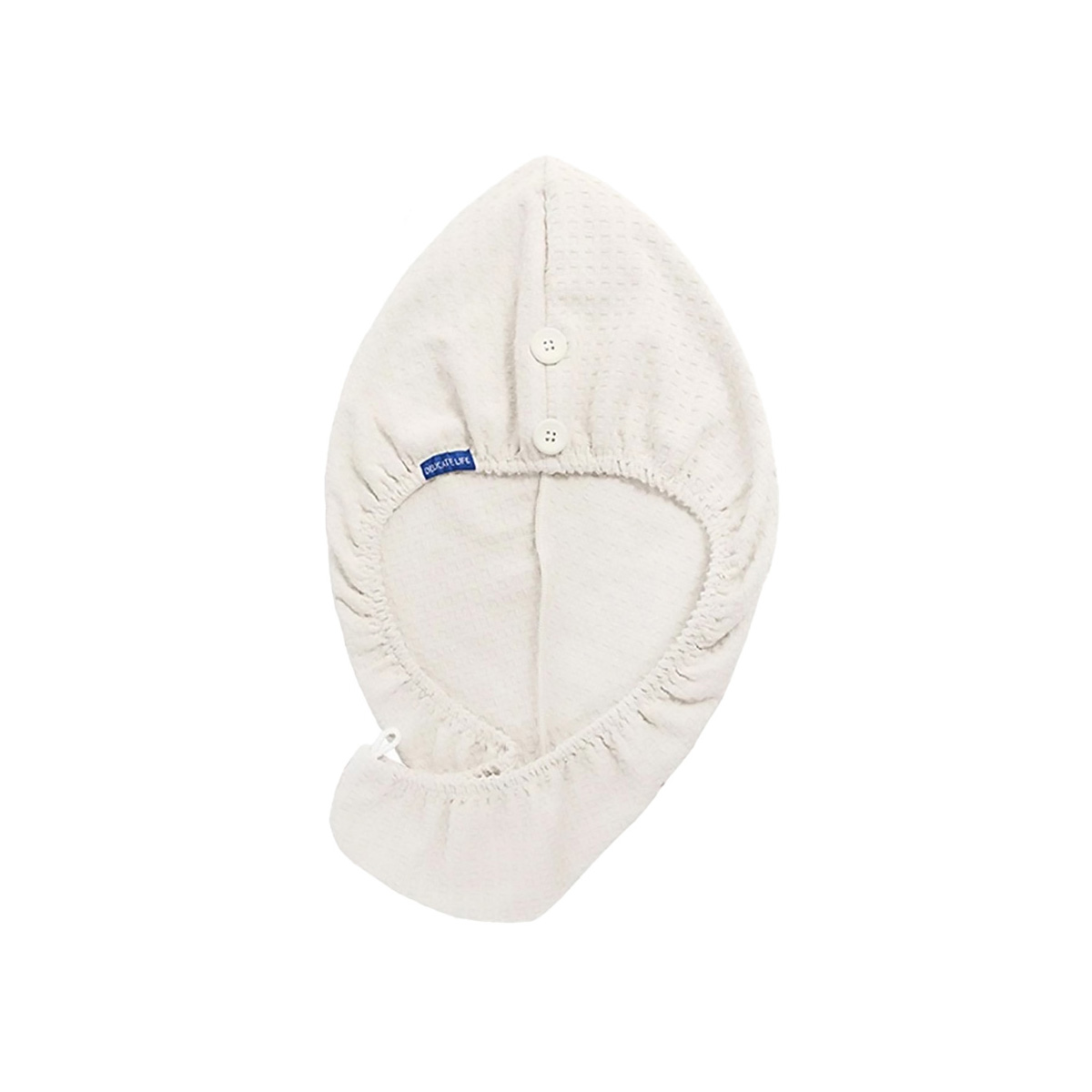 Sweet Home Waffle Weave Elastic Hair Drying Cap - White | NTUC FairPrice