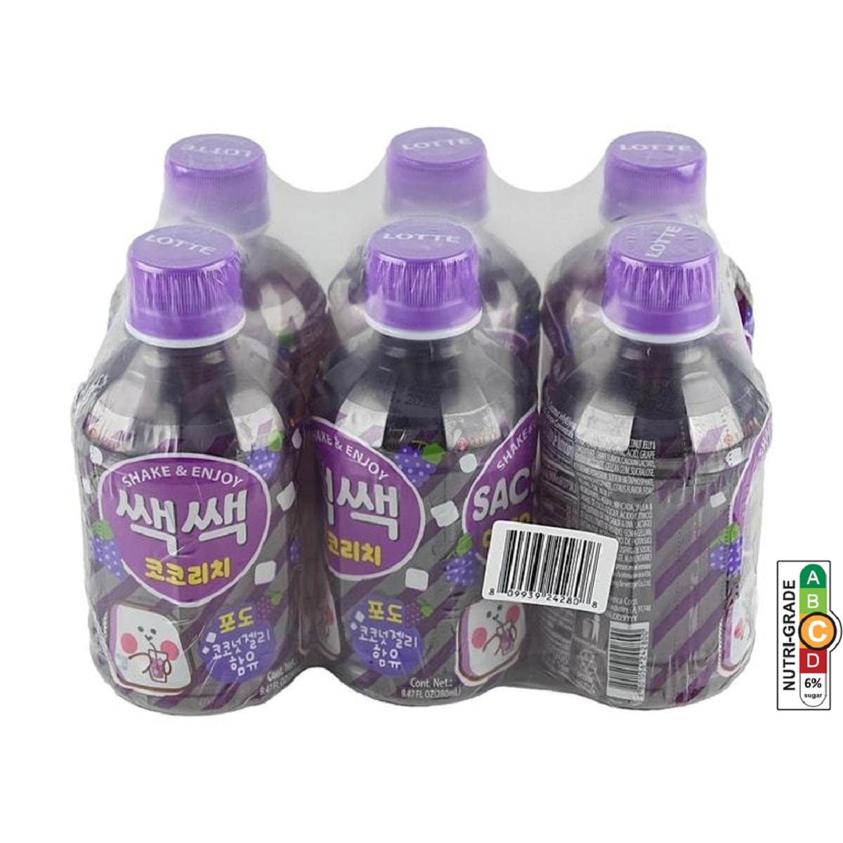 LOTTE Sac Sac Coco Rich - Grape | NTUC FairPrice