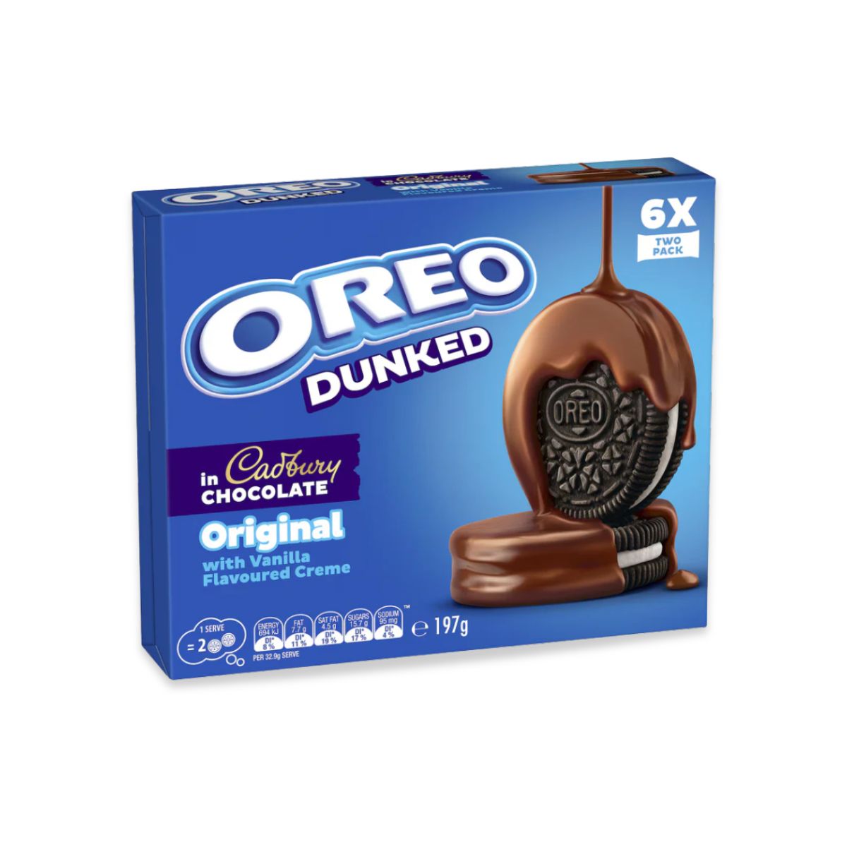 Oreo Dunked Cadbury Chocolate Sandwich Cookies | NTUC FairPrice
