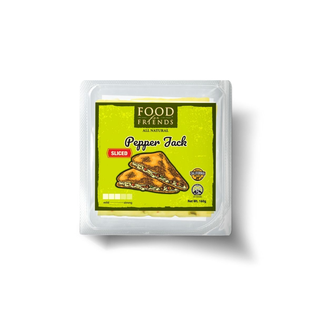 Food For Friends Cheese Sliced - Pepper Jack | NTUC FairPrice