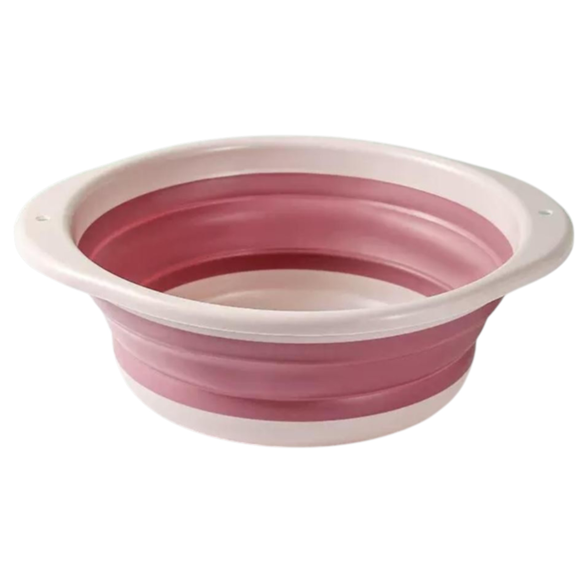 Foldable Portable Basin Laundry Pail - Pink | NTUC FairPrice