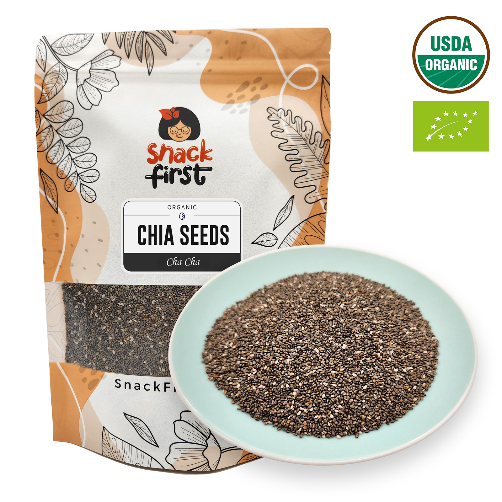 SnackFirst Organic Cha Cha Chia seeds | NTUC FairPrice