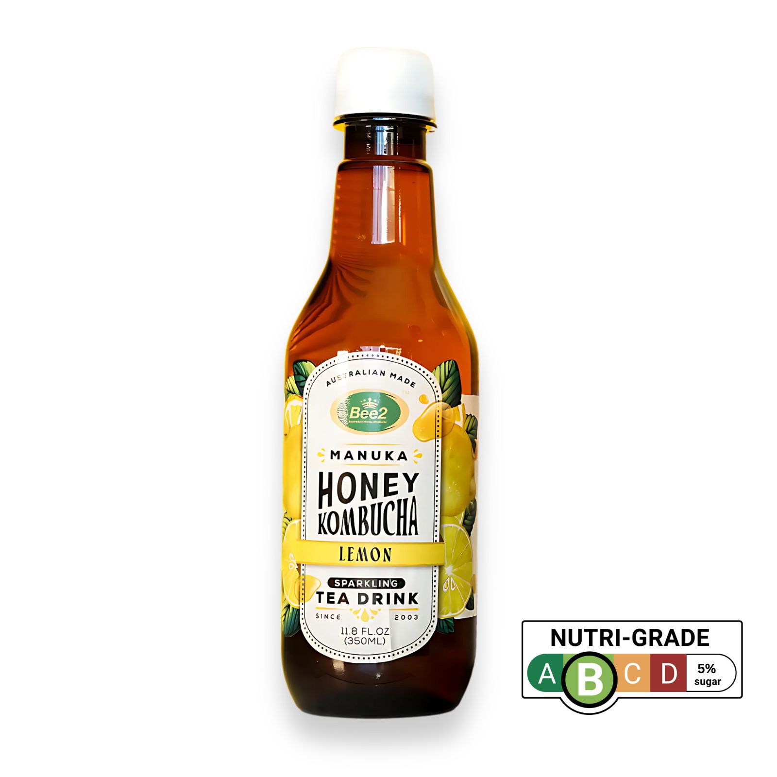 Bee2 Manuka Honey Kombucha - Lemon | NTUC FairPrice