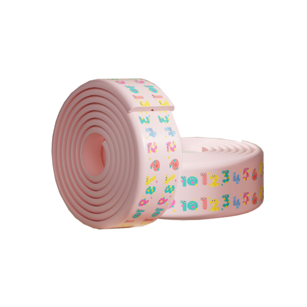 dinky family Printed Edge Corner Protector - Numbers Pink | NTUC FairPrice
