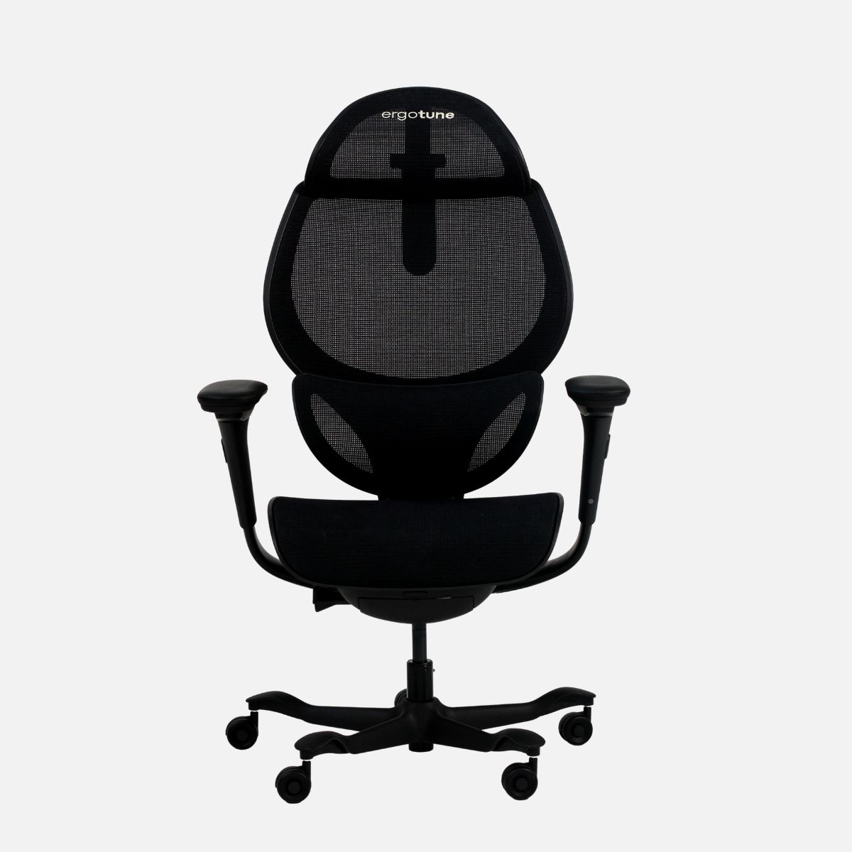 ErgoTune Vesby Ergonomic Chair - Charcoal Black | NTUC FairPrice