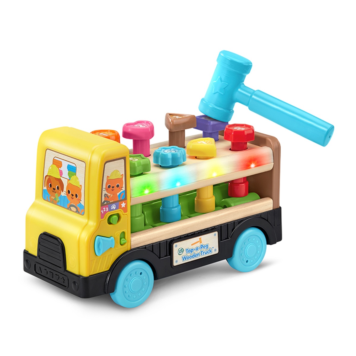 LeapFrog Tap-a-Peg Wooden Truck | NTUC FairPrice