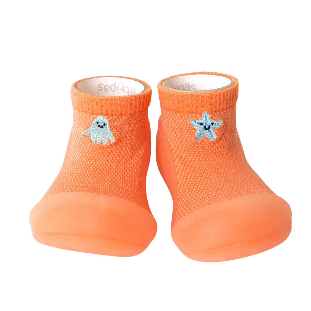 Attipas Baby Shoes - Sea Orange (Size M, 115mm) | NTUC FairPrice