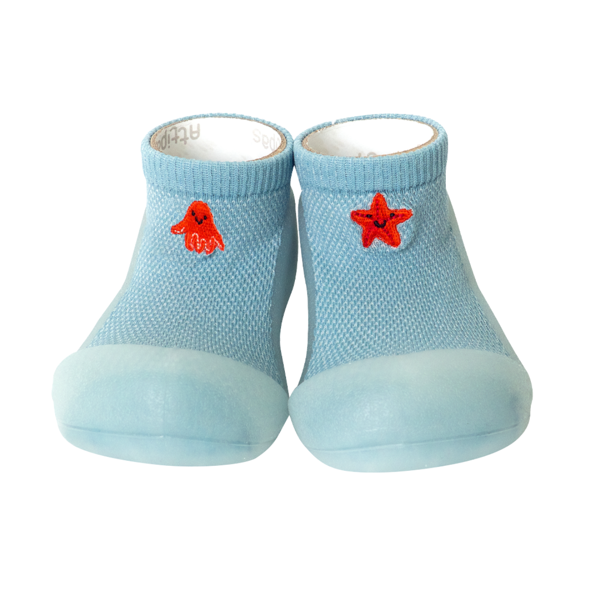 Attipas Baby Shoes - Sea Blue (Size M, 115mm) | NTUC FairPrice