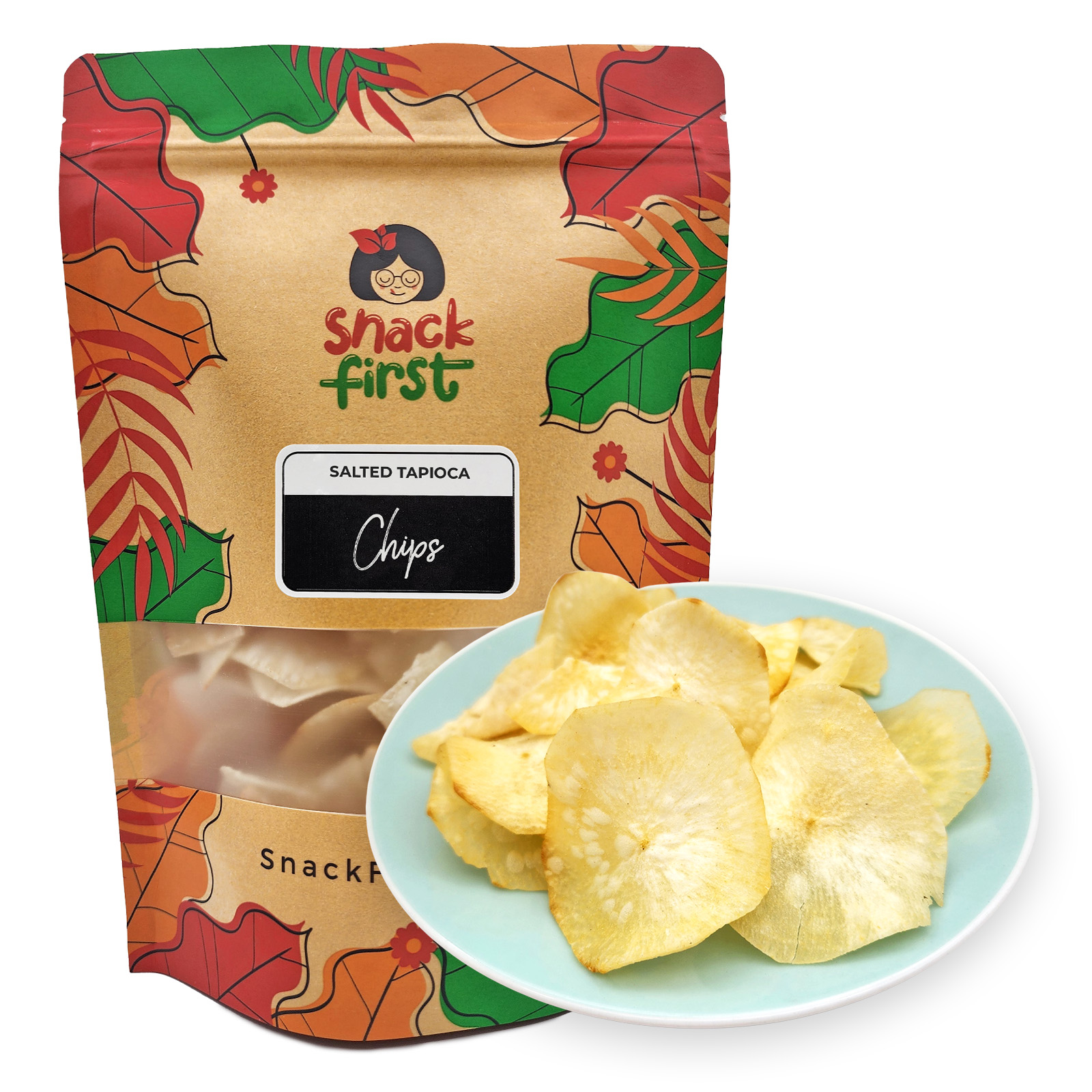 SnackFirst Salted Tapioca Chips - Classic Savoury Snacks | NTUC FairPrice