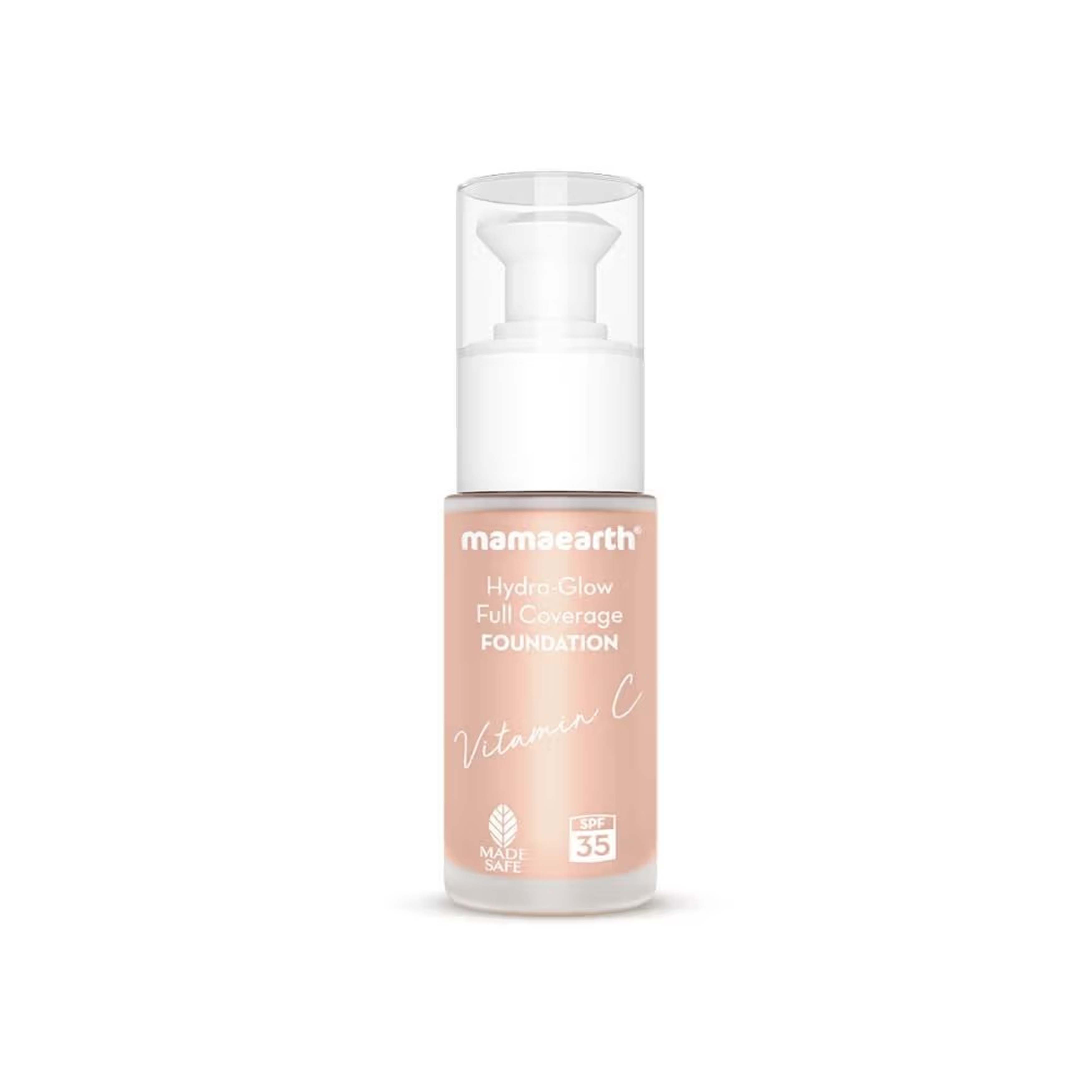 Mamaearth Hydra Glow Foundation 02 - Creme Glow | NTUC FairPrice