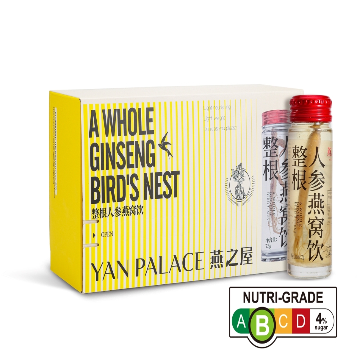 Yan Palace Whole Ginseng Bird Nest Drink Set | NTUC FairPrice