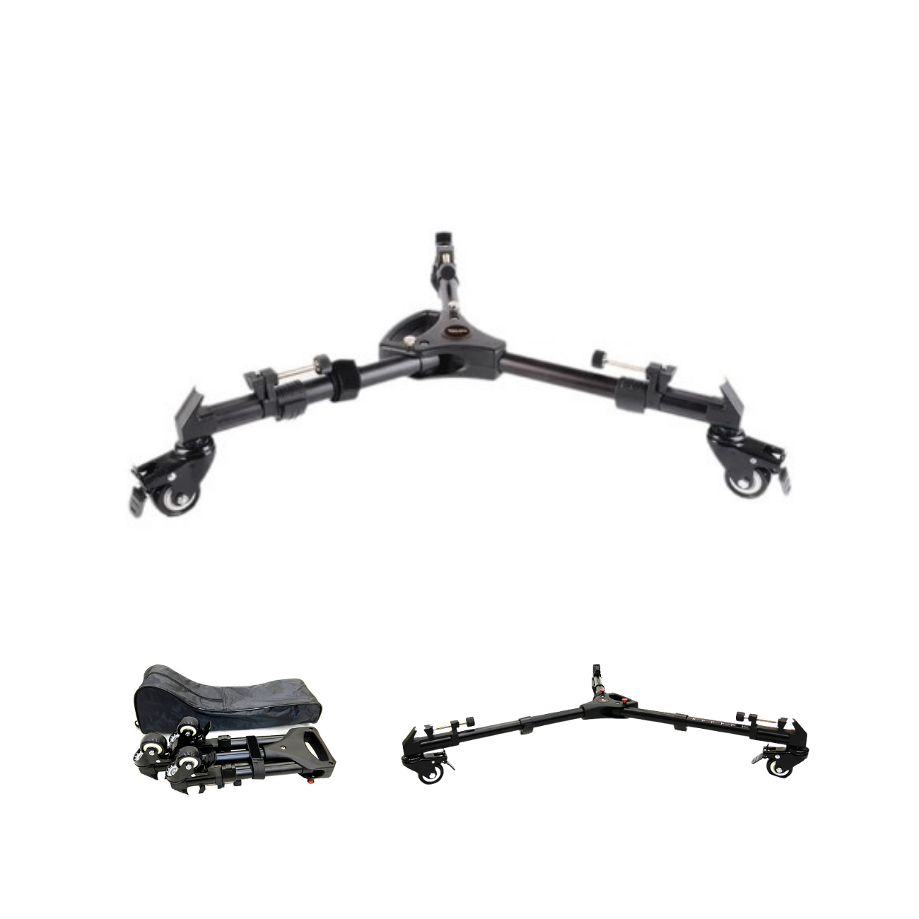 Samurai Professional Camera Tripod Wheel Pulley Roller Dolly | NTUC ...