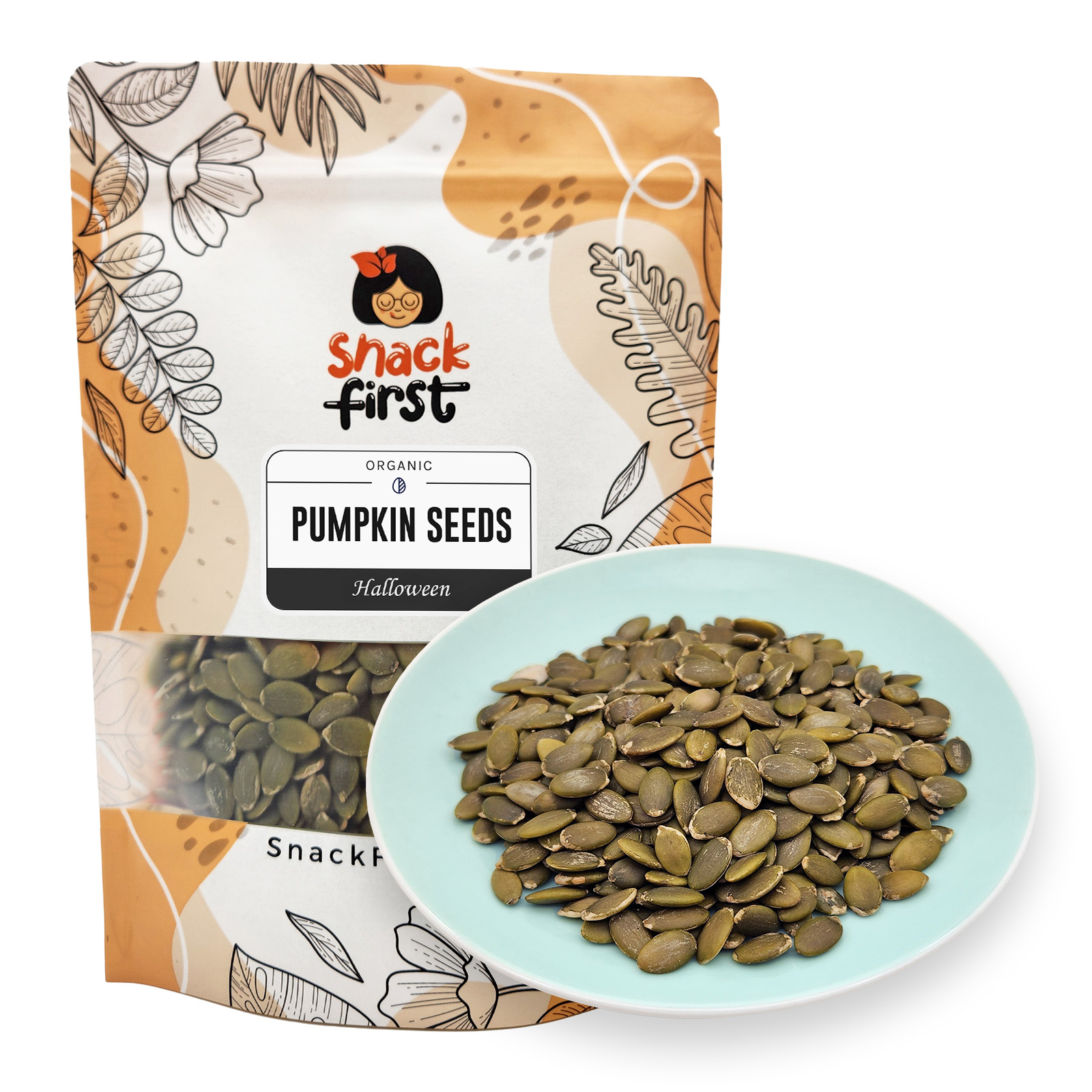 SnackFirst Organic Pumpkin Seeds - Healthy, Natural Snacks | NTUC FairPrice