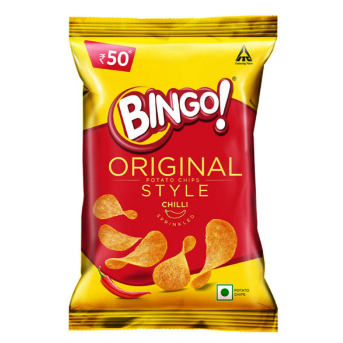 ITC Bingo Original Style Potato Chips Chilli Sprinkled | NTUC FairPrice