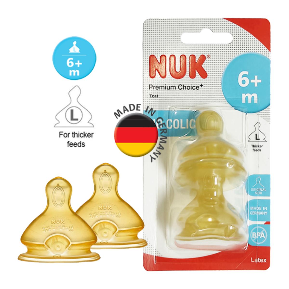 NUK Premium Choice Latex Teat - L | NTUC FairPrice