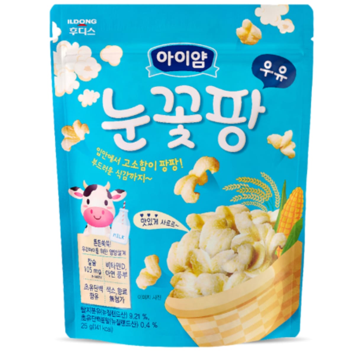 Ildong Ayiyum Snowflake - Milk | NTUC FairPrice