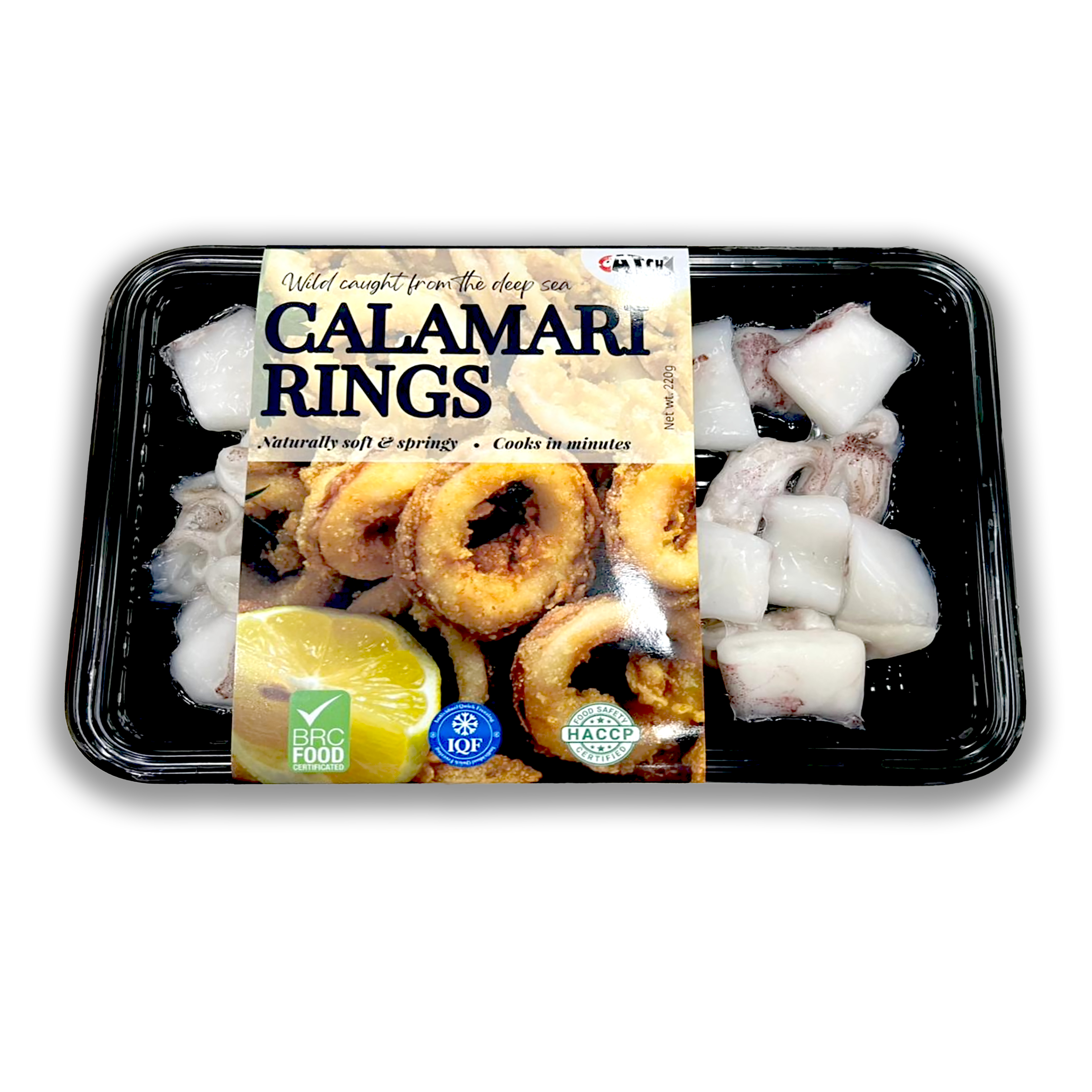 Catch Seafood Deep Sea Loligo Calamari Rings - Frozen | NTUC FairPrice