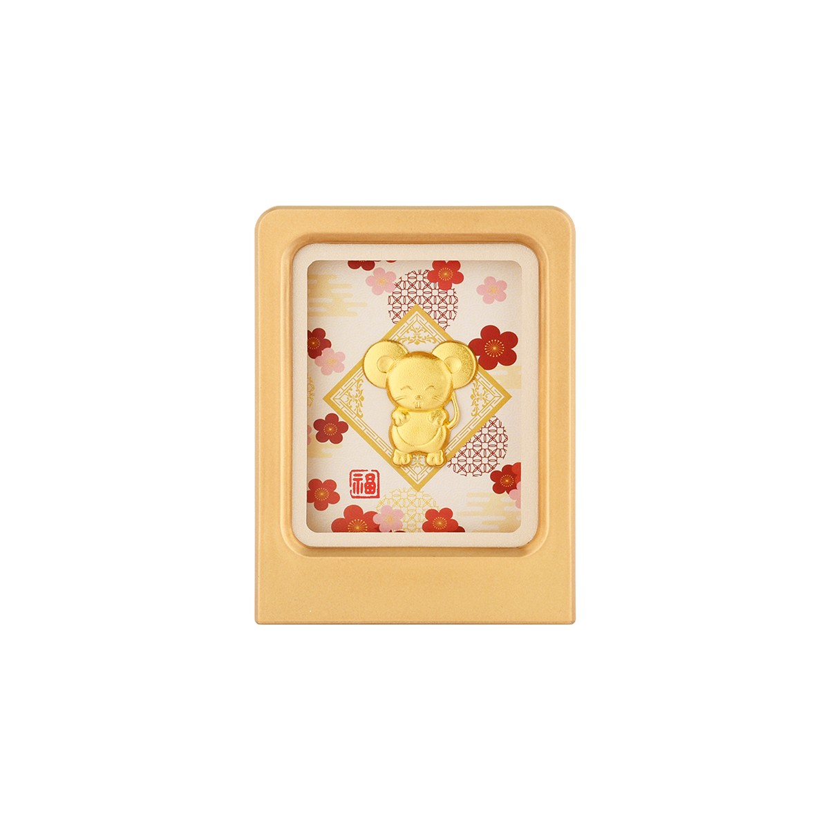 12 Zodiac 24K Gold Foil Mini Frame - Rat | NTUC FairPrice