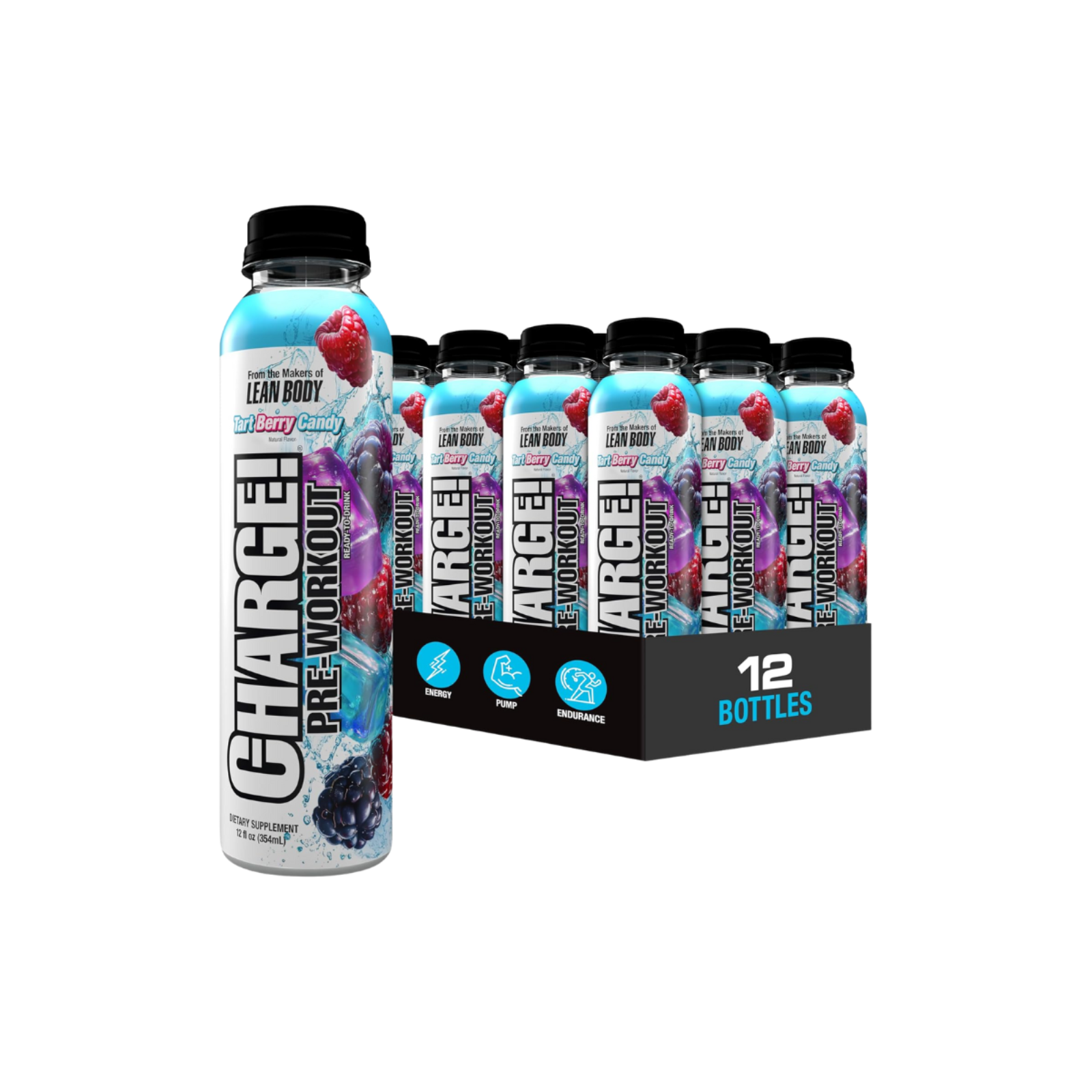 Labrada Lean Body Charge Pre-Workout RTD - Tart Berry Candy | NTUC ...
