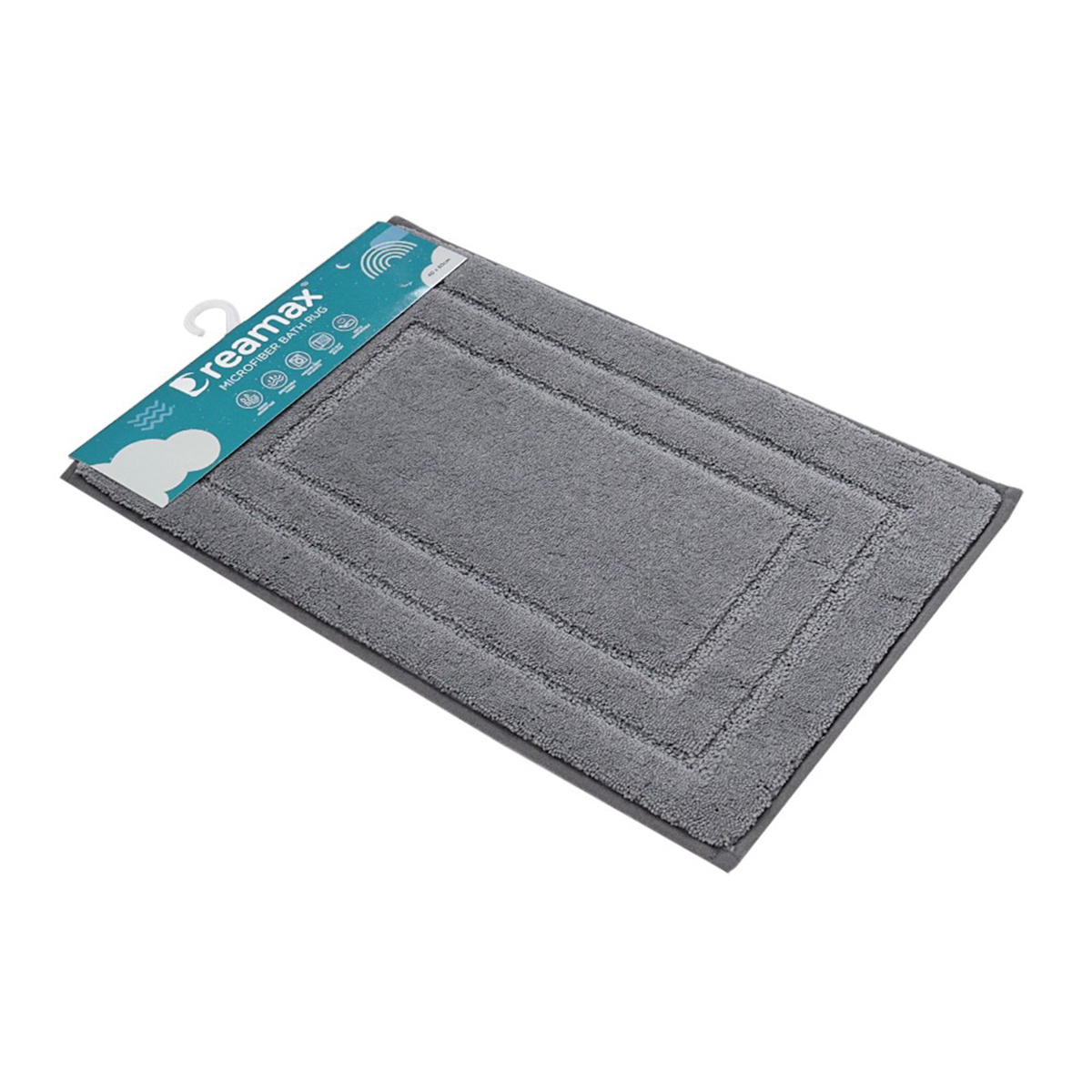 DREAMAX BJERKNES Premium Bath Mat - Light Grey | NTUC FairPrice