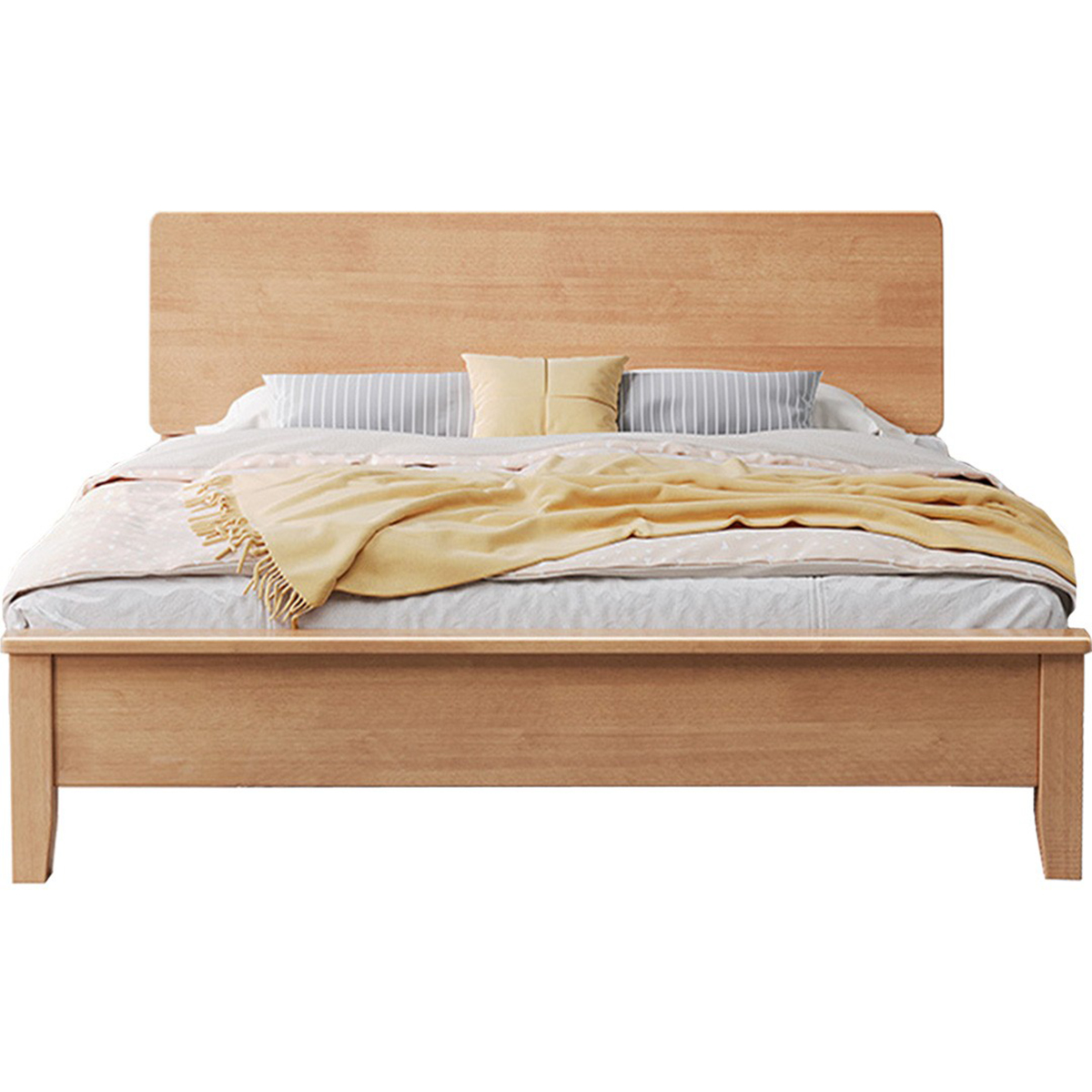 DREAMAX EKHOLM Wooden Bed Frame (On-Site Installation)-Queen | NTUC ...