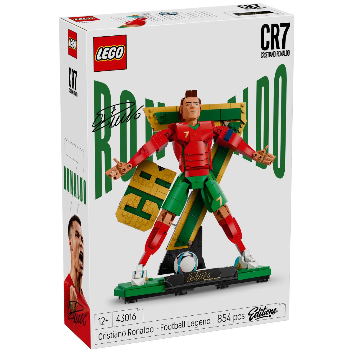 LEGO 43016 Editions Cristiano Ronaldo Soccer Legend | NTUC FairPrice
