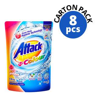 Attack Liquid Detergent Refill - Plus Colour (Aroma Fresh) | NTUC FairPrice