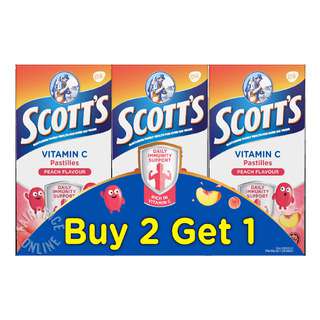 Scott's Vitamin C Pastilles - Mixed Berries | NTUC FairPrice