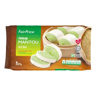 Oriental Fortune Frozen Mantou - Pandan | NTUC FairPrice