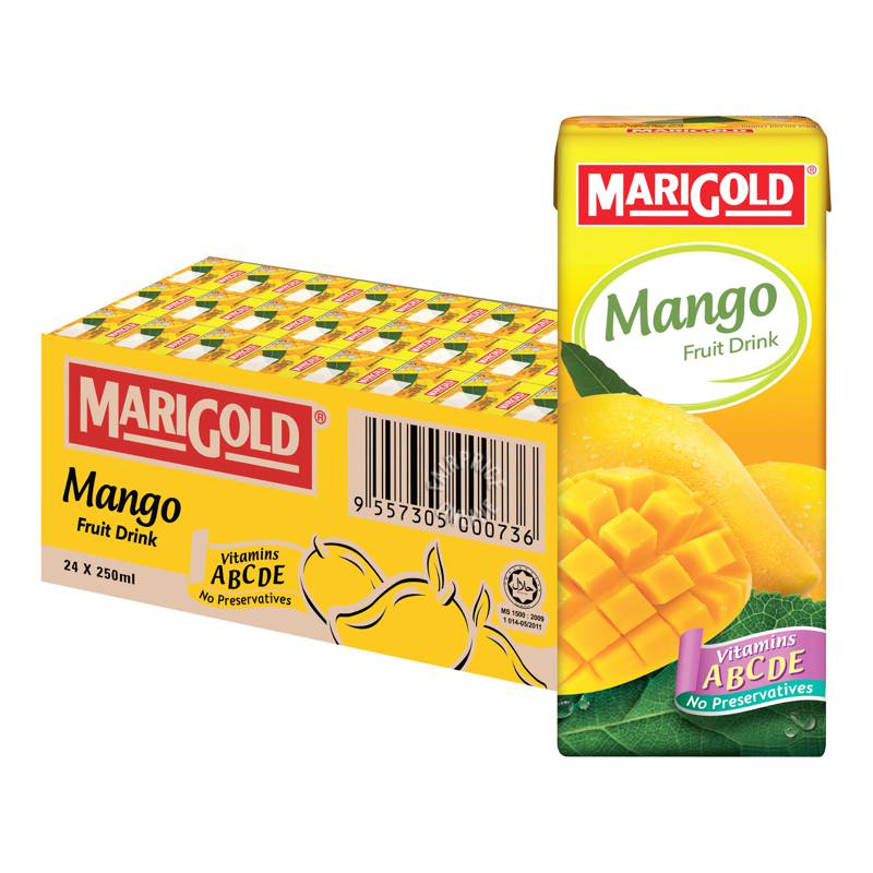 Marigold Packet Fruit Drink - Mango | NTUC FairPrice