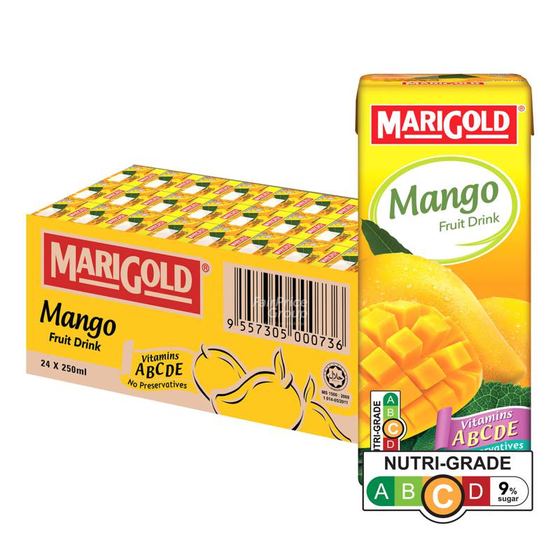 Marigold Packet Fruit Drink - Mango | NTUC FairPrice
