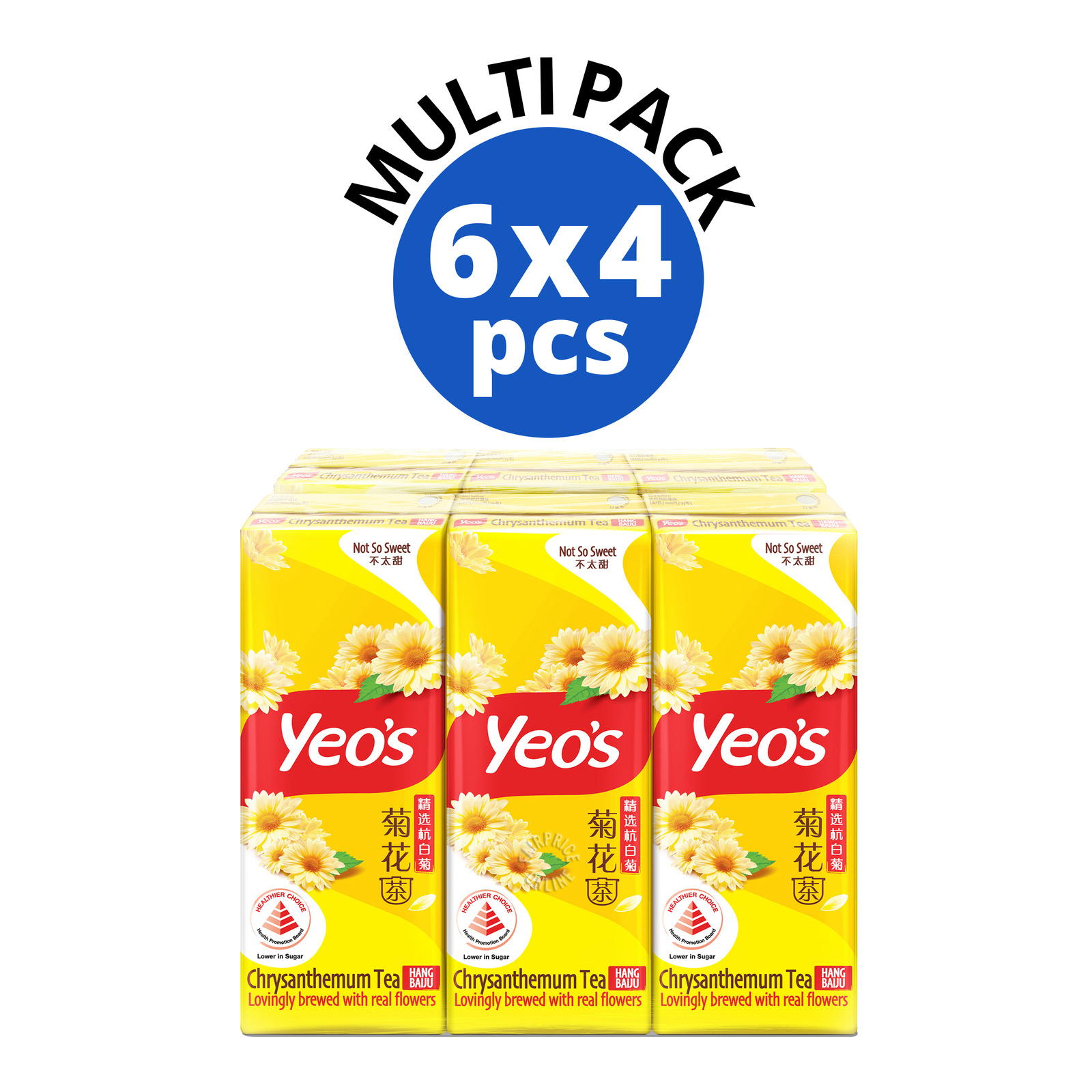 Yeo's Packet Drink - Chrysanthemum Tea (Not So Sweet) | NTUC FairPrice