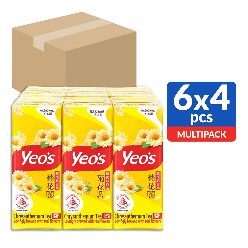 Yeo's Packet Drink - Chrysanthemum Tea (Not So Sweet) | NTUC FairPrice
