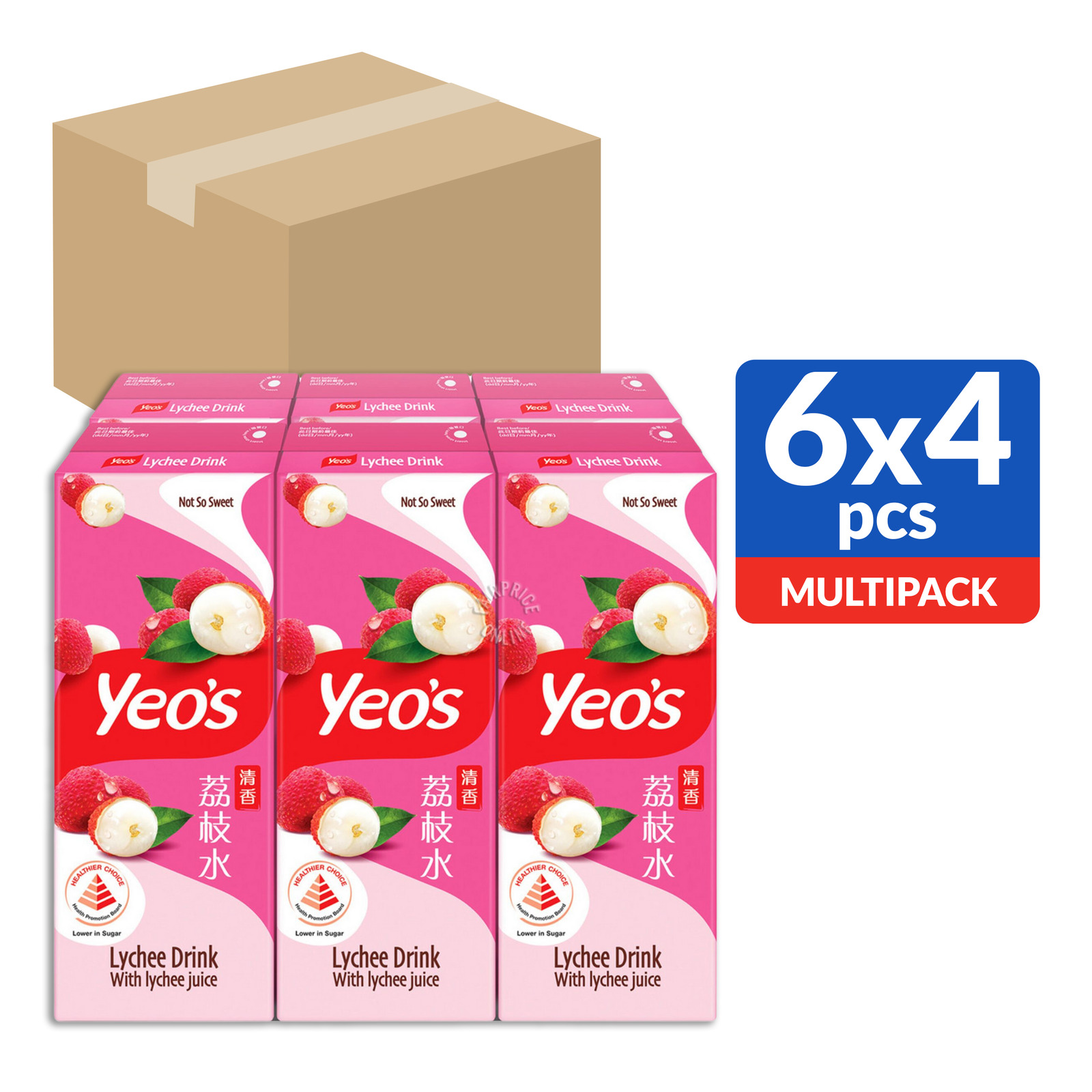 Yeo's Packet Drink - Lychee | NTUC FairPrice