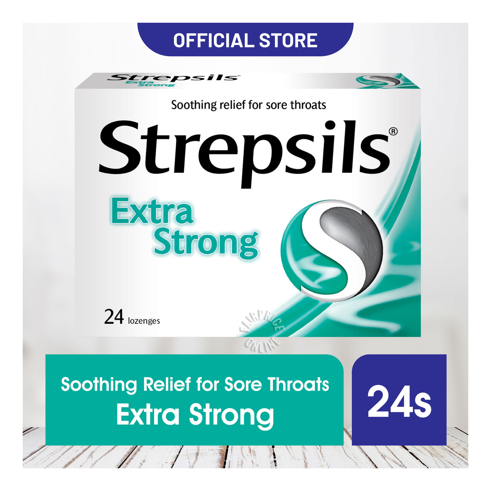 Strepsils Lozenges Box - Extra Strong | NTUC FairPrice