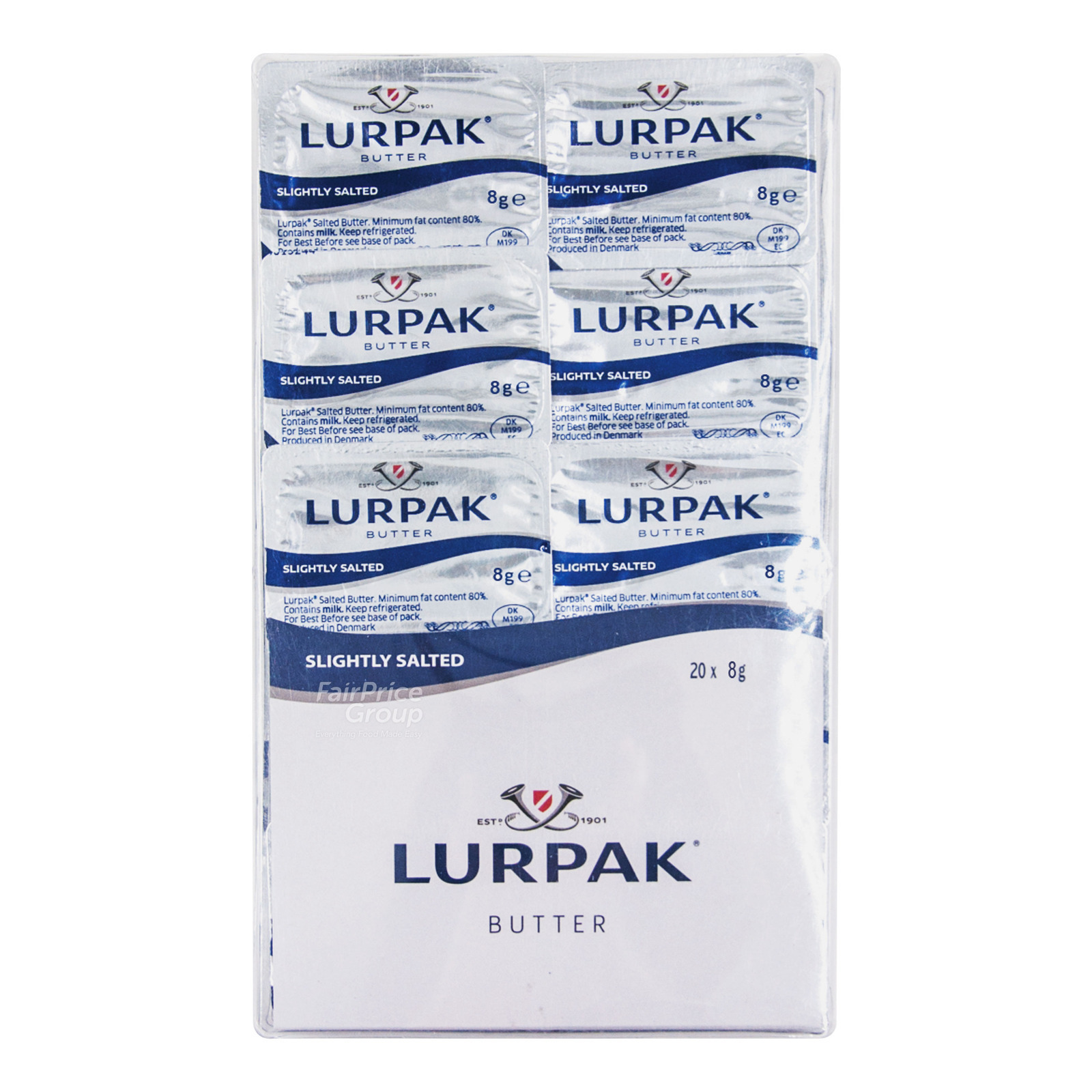 Lurpak Spreadable Mini Butter - Slightly Salted | NTUC FairPrice