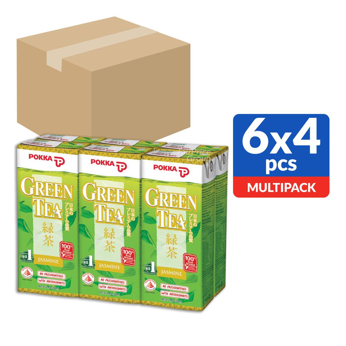 Pokka Packet Drink - Green Tea | NTUC FairPrice