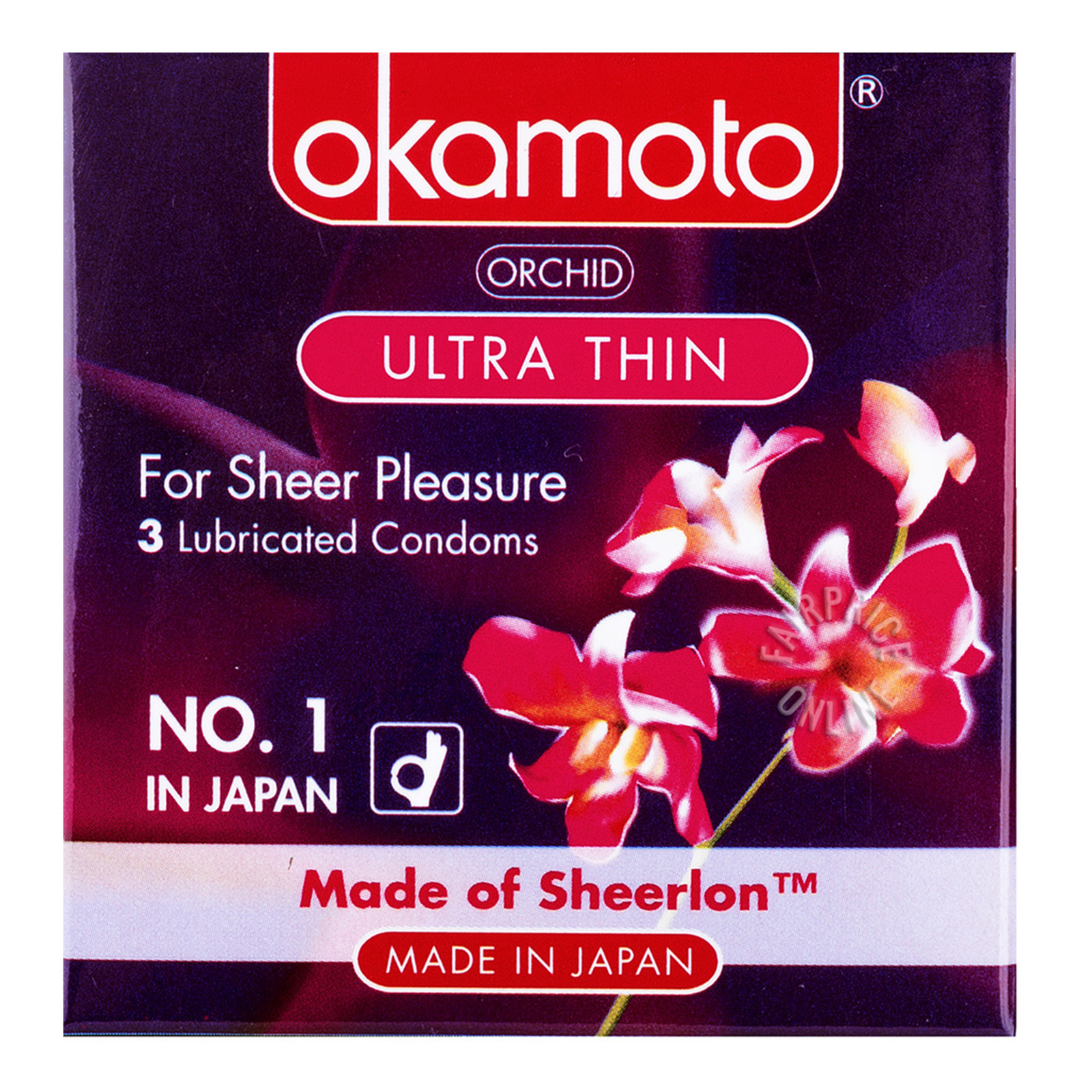 Okamoto Condom - Orchid | NTUC FairPrice