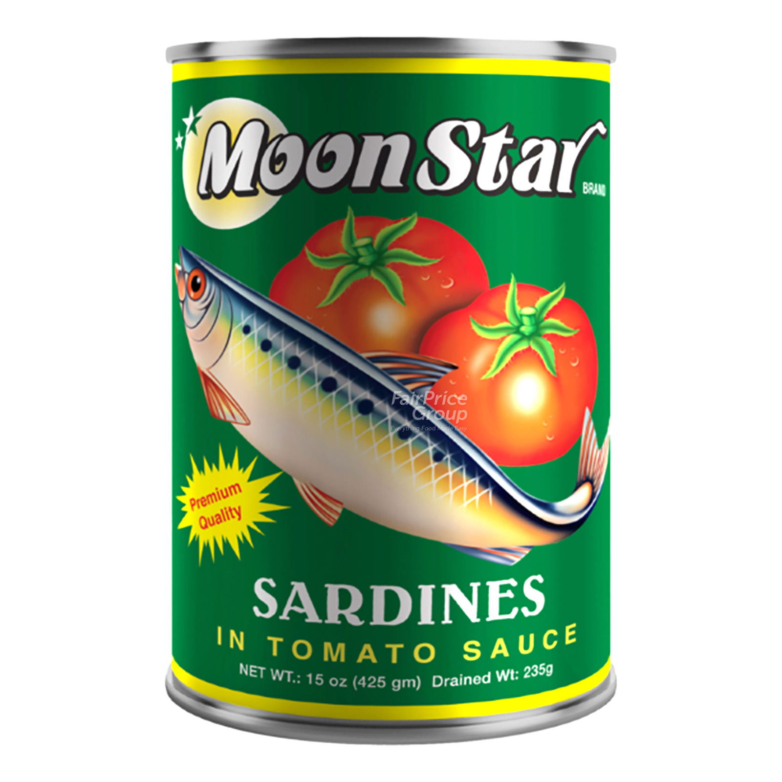 Moon Star Sardines - Tomato Sauce | NTUC FairPrice
