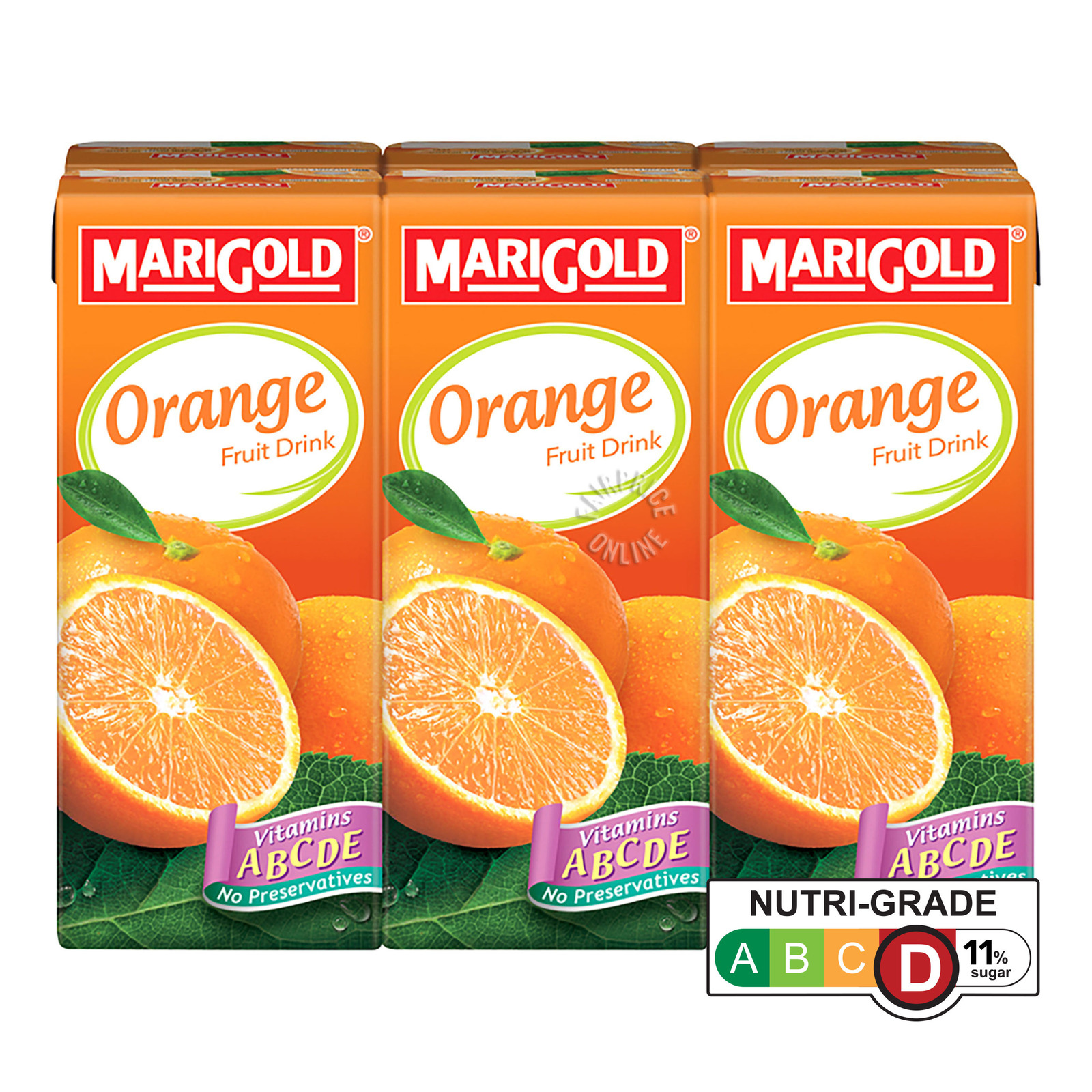 Marigold Packet Fruit Drink - Orange | NTUC FairPrice