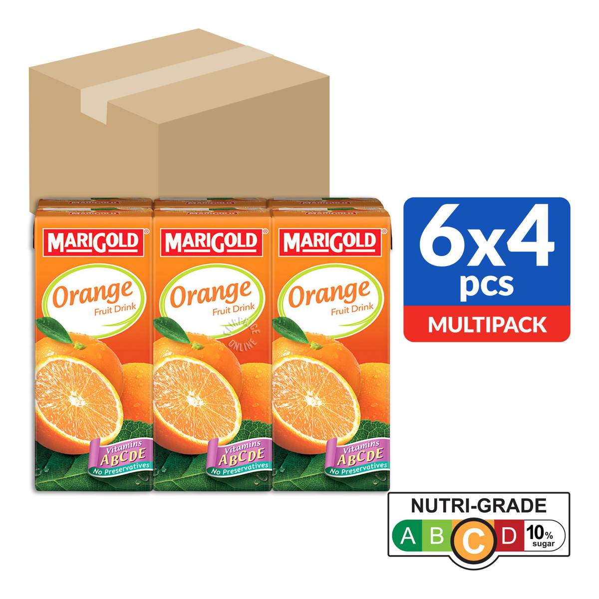 Marigold Packet Fruit Drink - Orange | NTUC FairPrice