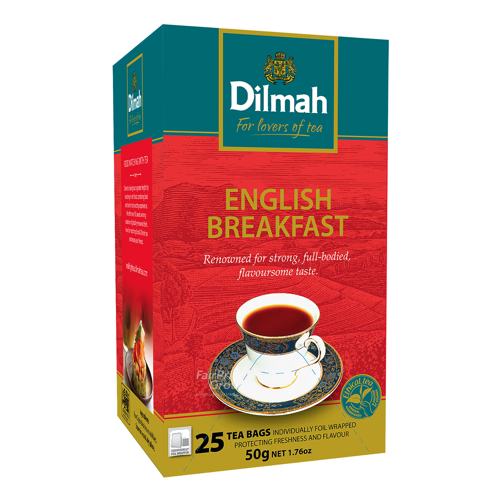 Dilmah Pure Ceylon Tea Bags - English Breakfast | NTUC FairPrice