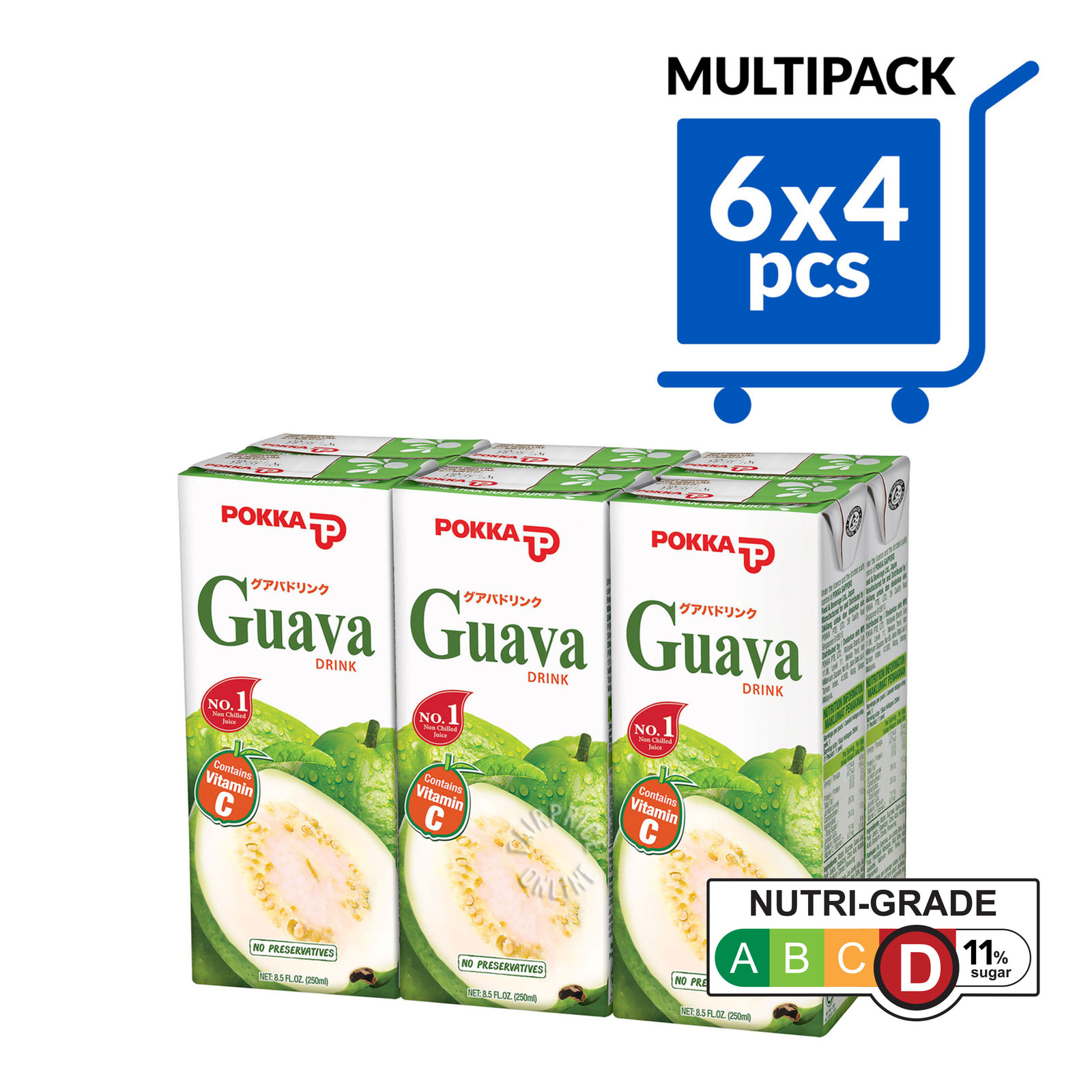 Pokka Packet Drink - Guava Juice | NTUC FairPrice