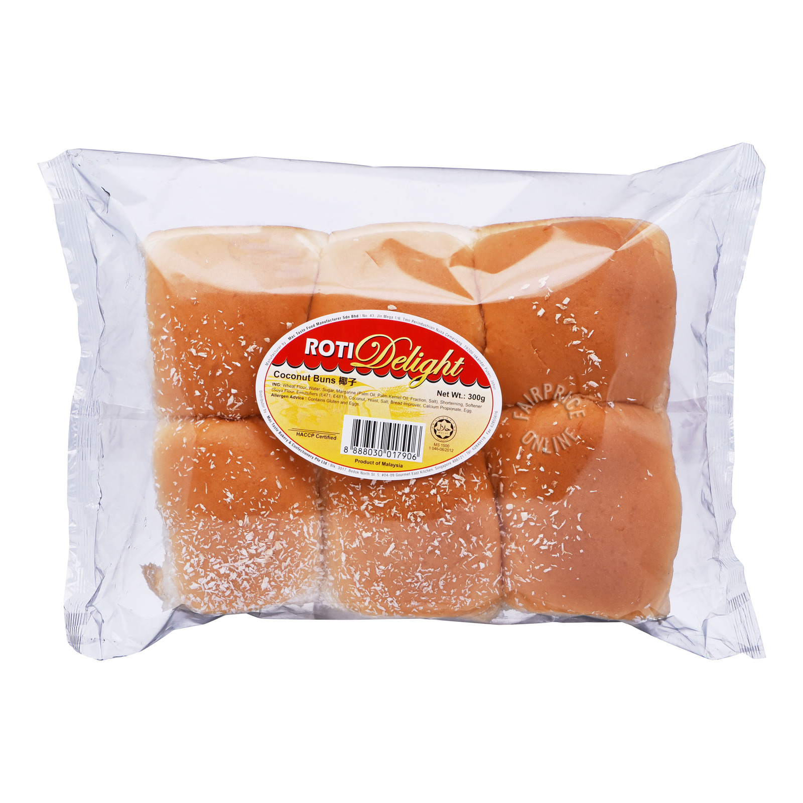 Roti Delight Bread Bun - Coconut | NTUC FairPrice